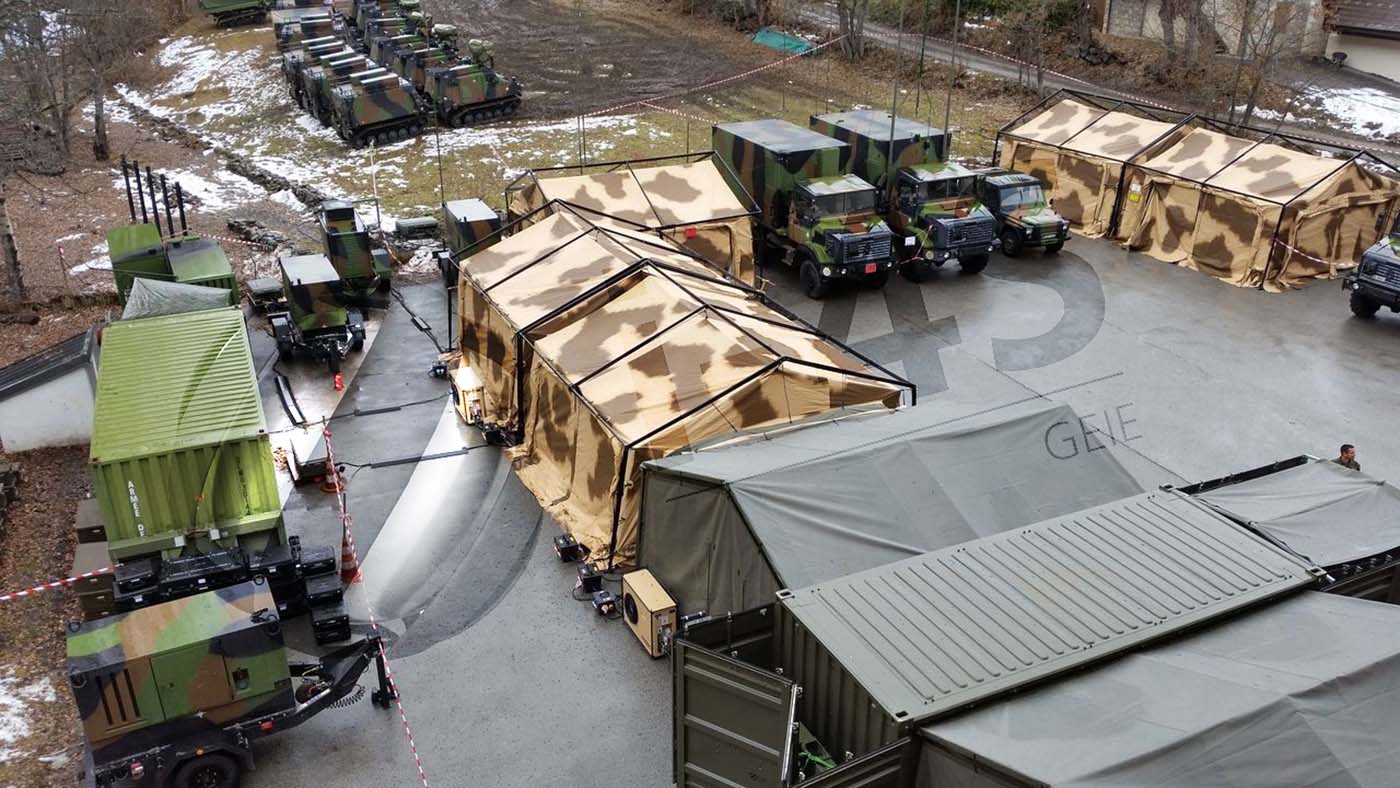 Conteneur militaire déployable CMT20 - I-4S - Innovation for shelter ...