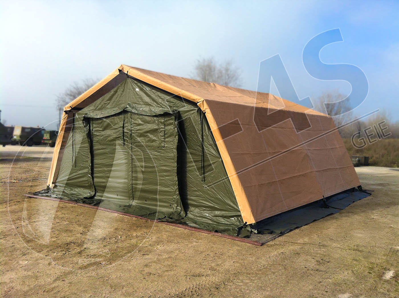Tentes Gamme T - I-4S - Innovation for shelter - Tente militaire - Abri ...